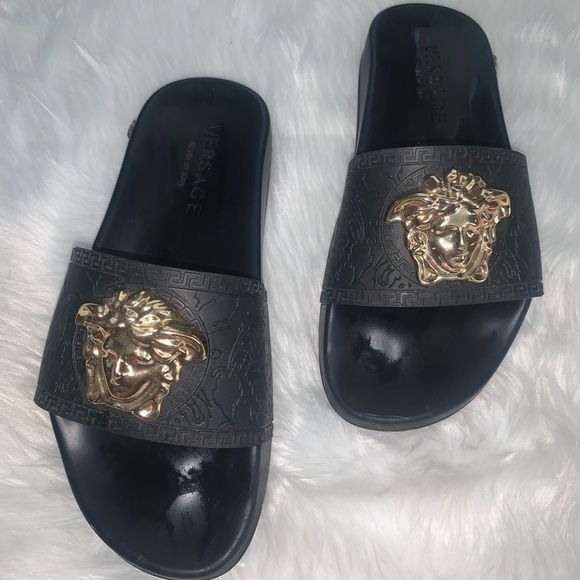 Versace | Shoes | Versace Slides | Poshmark